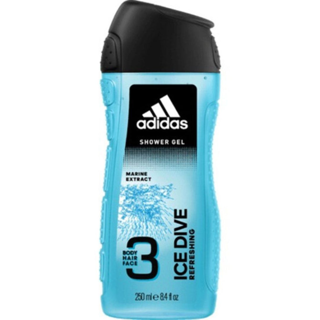Buy Now Adidas Men's Ice Dive Refreshing Shower Gel 250 ML | Shopaholic