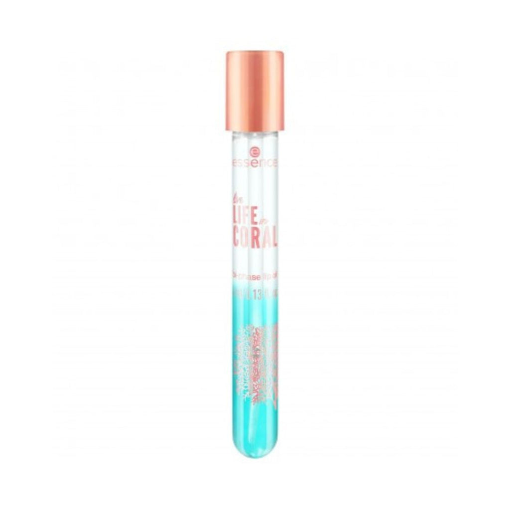 Buy Now Essence Live Life in Coral Bi-Phase Lip Oil - 01 | Shopaholic