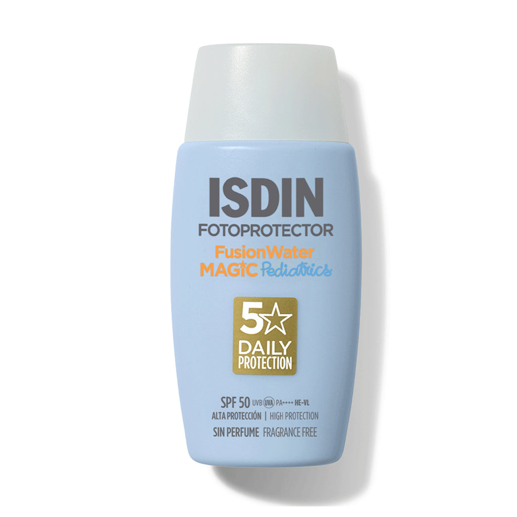 Buy Now ISDIN Fusion Water Magic Pediatrics SPF50 - 50ml | Shopaholic