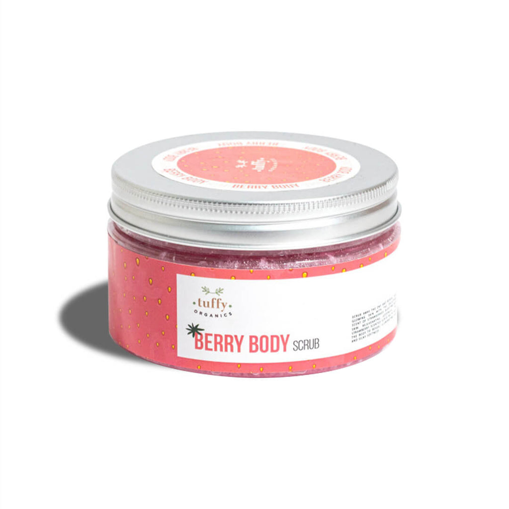 Tuffy Organics Berry Body Scrub - 250g | Shopaholic