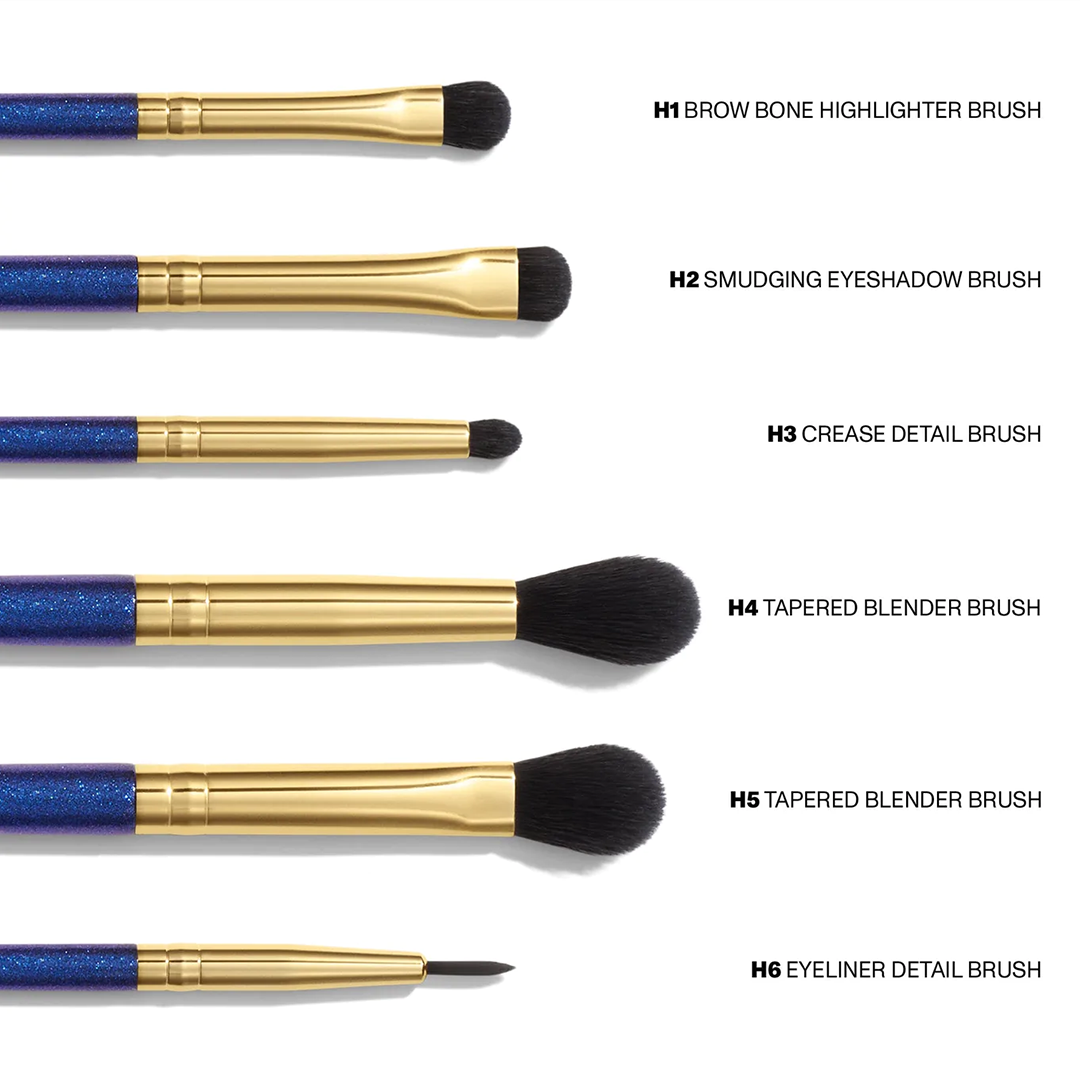 Morphe The More Merrier 6-Piece Eye Brush Set | Shopaholic