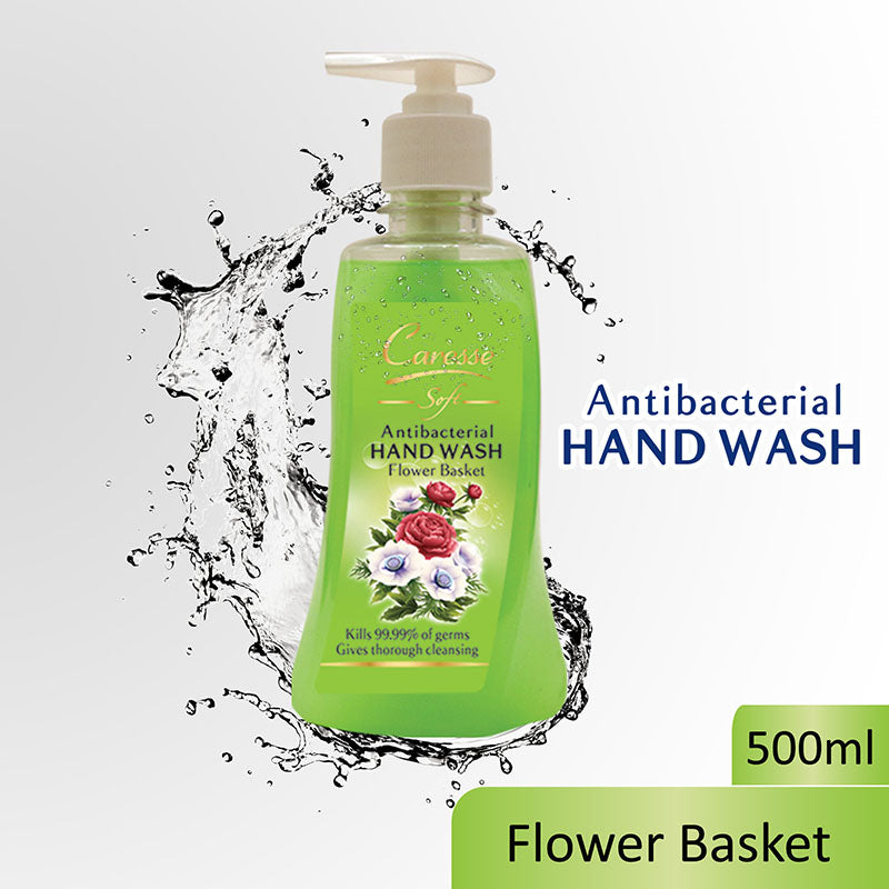 Antibacterial Hand Wash - Flower Basket 500ml - Caresse All Clear ...