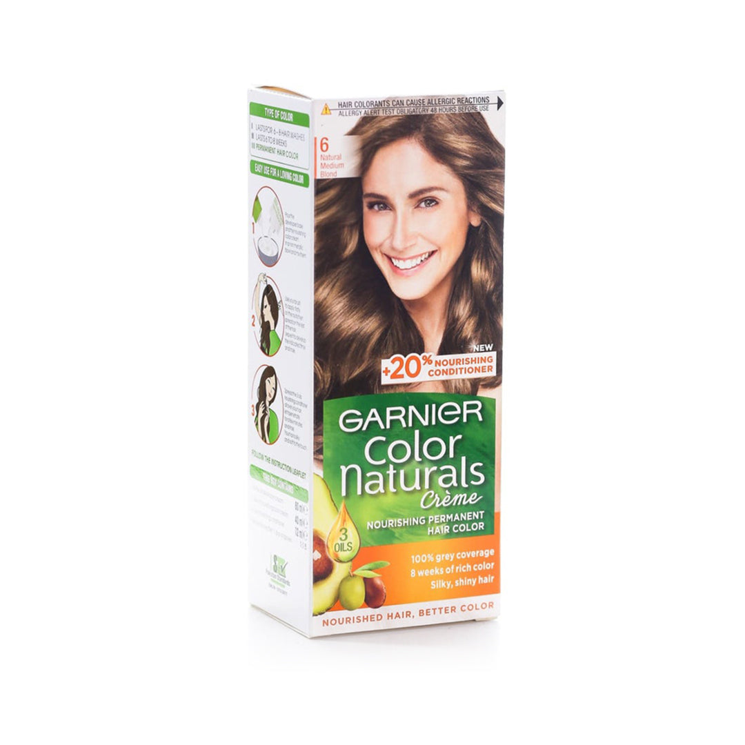 Color Naturals No 6 Natural Medium Blonde - Garnier | Shopaholic