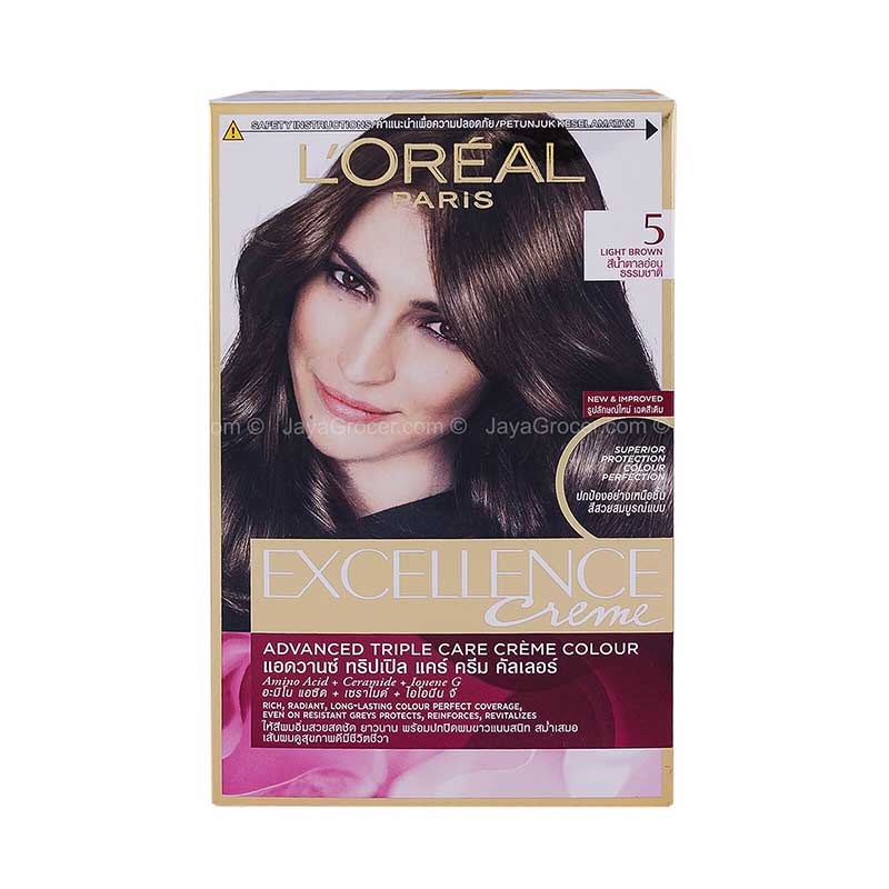 Excellence Creme - 5 Light Brown - Loreal Paris | Shopaholic