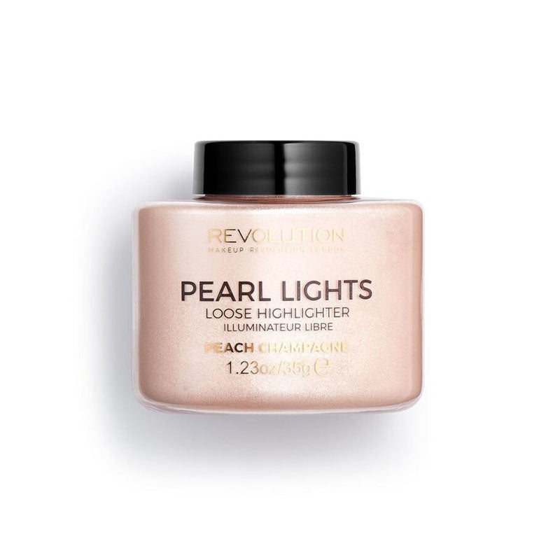 Pearl Lights Loose Highlighter - Peach Champagne - Makeup Revolution ...
