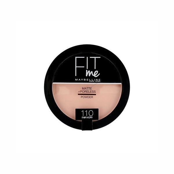 Fit Me Matte + Poreless Powder - 110 Fair Ivory - Maybelline New York ...