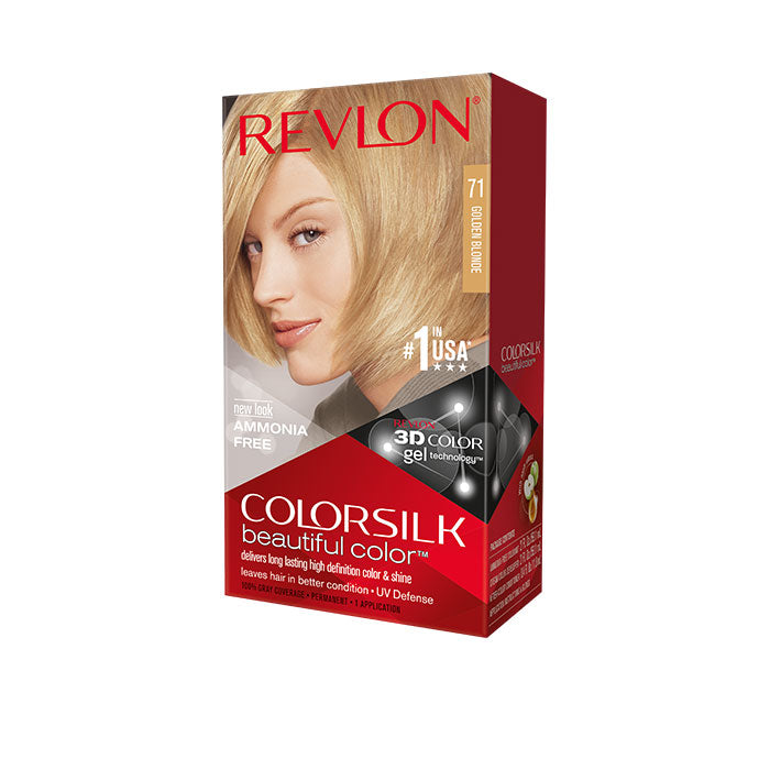 ColorSilk - 71 Gold Blonde 120ml - Revlon | Shopaholic