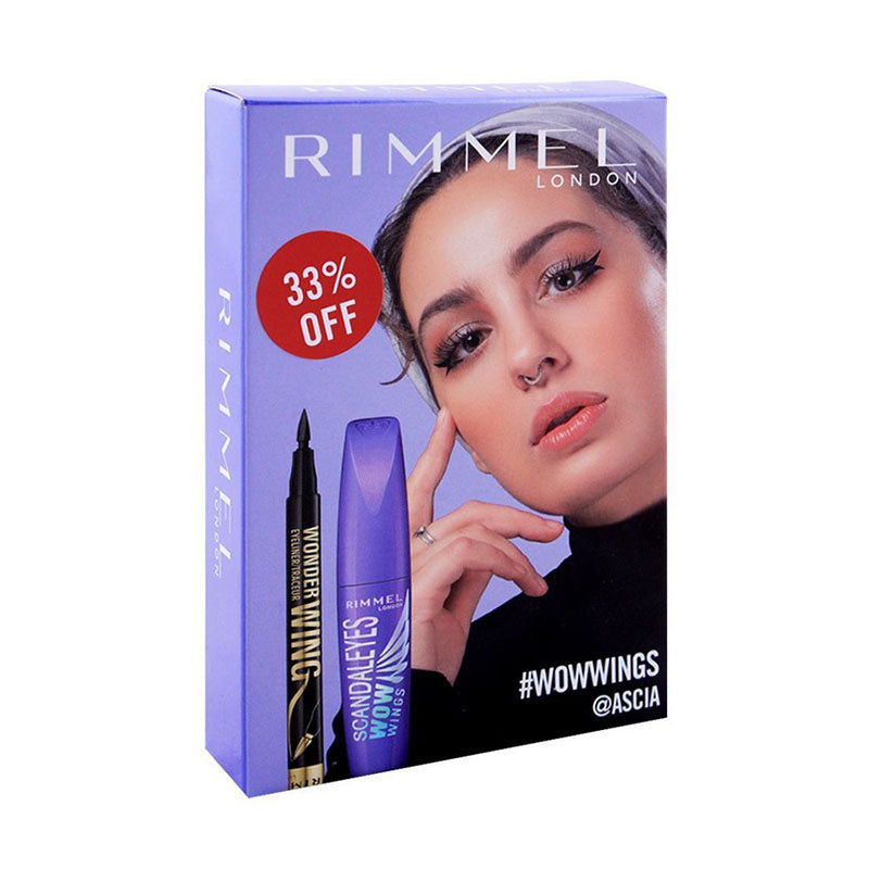 Scandaleyes Wow Wings Mascara + Wonder Eyeliner - Rimmel London ...